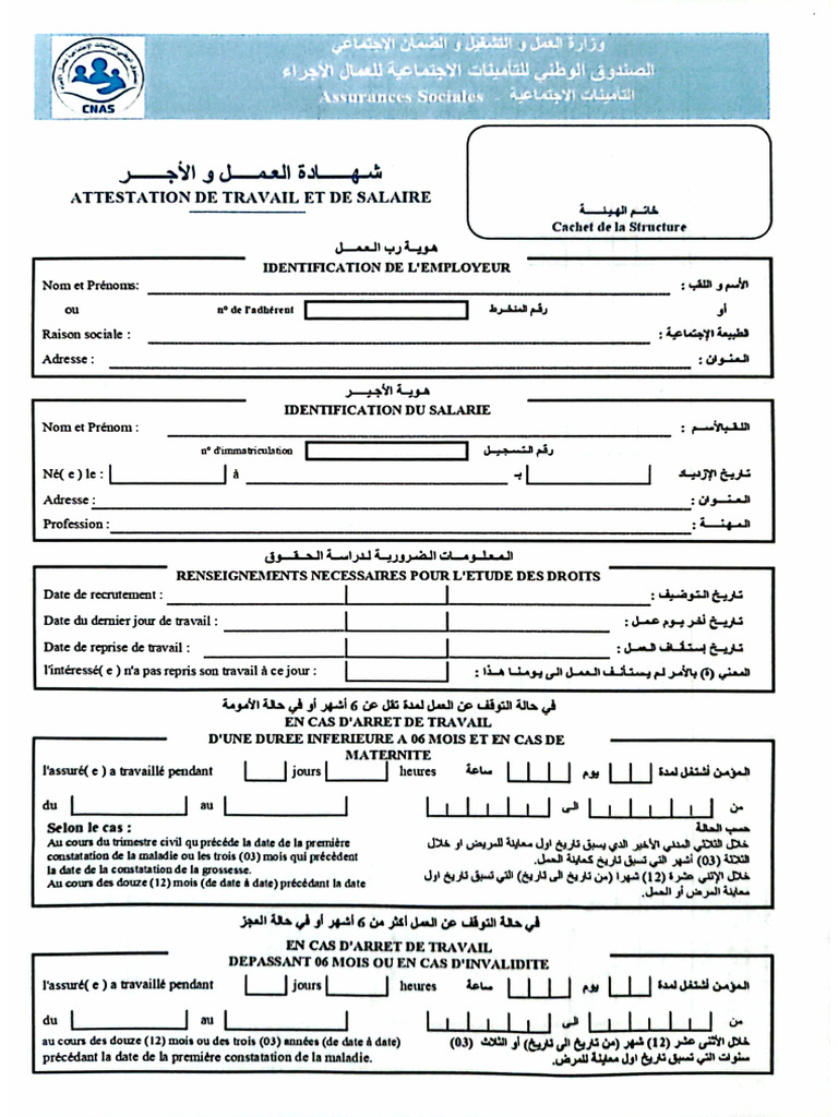 Formulaire Ats Cnas Document Pdf Nurse Job Search Planner, Nurse