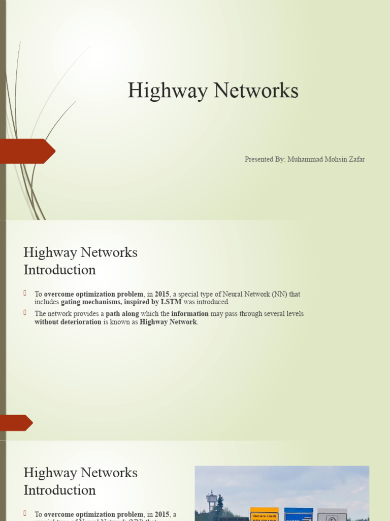 Highway Net | PDF | Theoretical Computer Science | Applied Mathematics