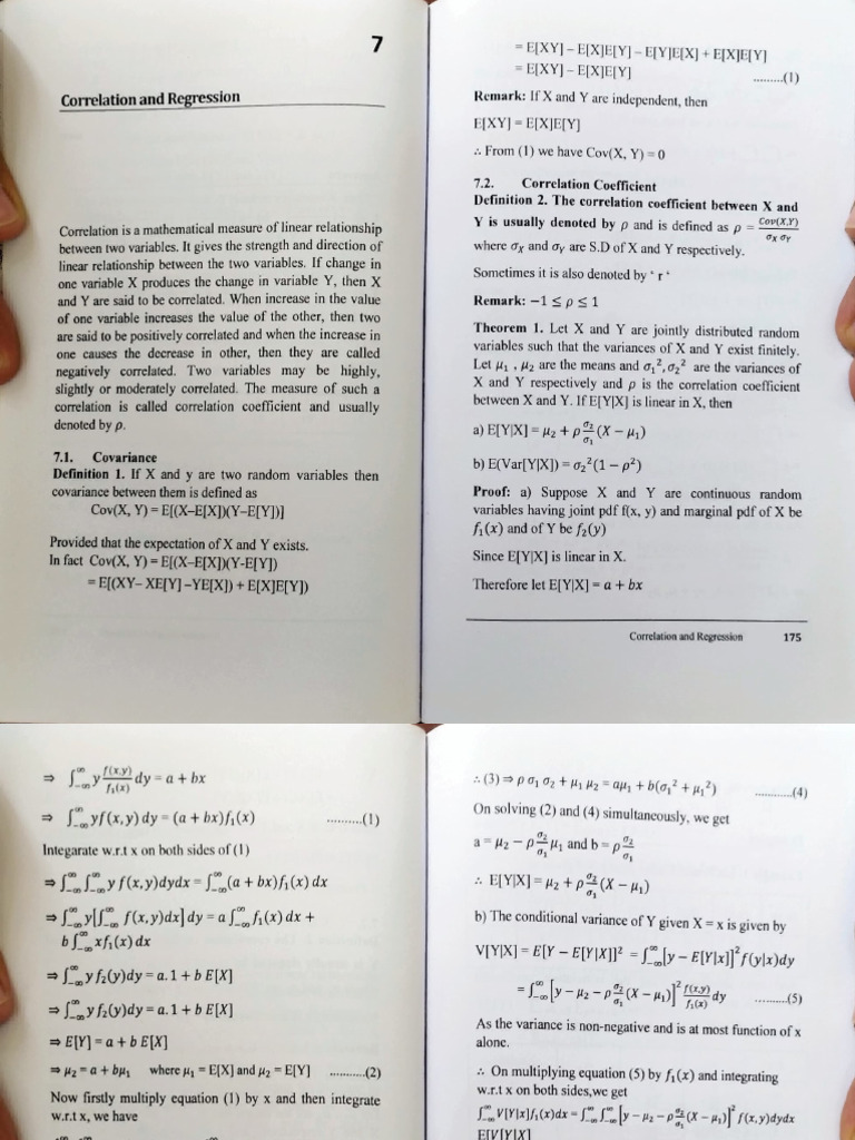 7) Correlation and Regression | PDF | Probability | Applied Mathematics