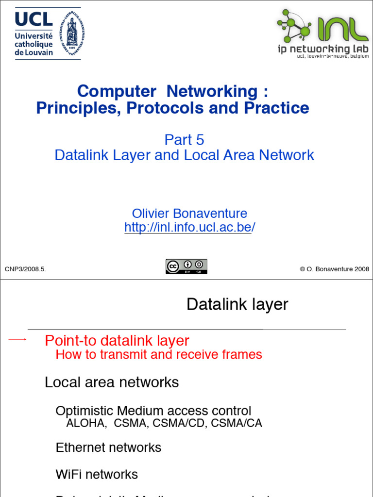 5 DataLink LAN | PDF | Ethernet | Computer Network