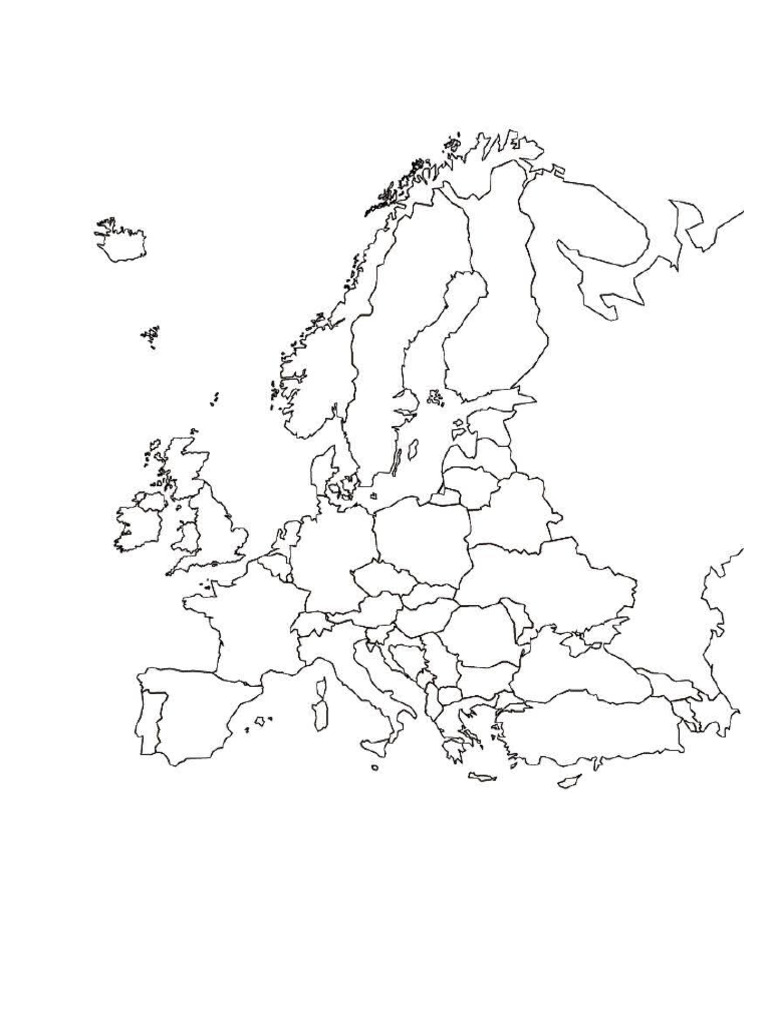 Europe Map | PDF