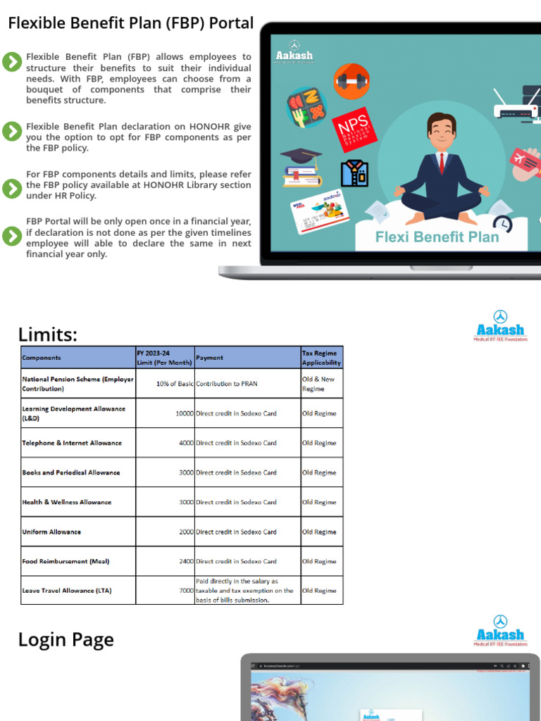 Flexible Benefit Plan Portal Guide | PDF | Career & Growth | Finance ...