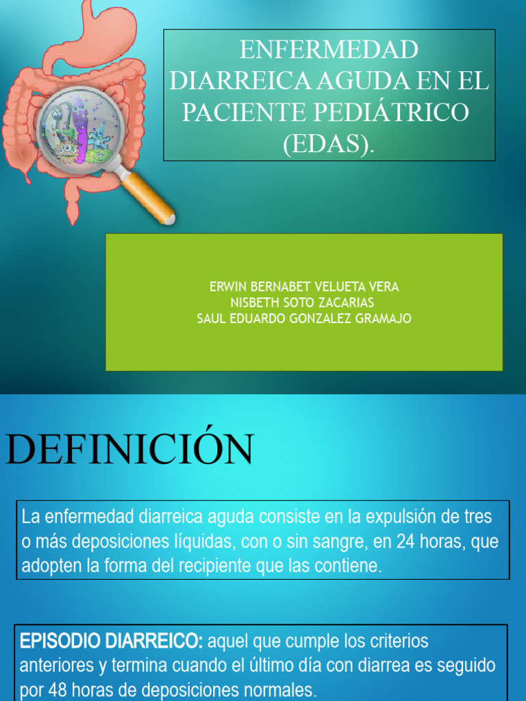 EDAS | PDF | Diarrea | Inmunología