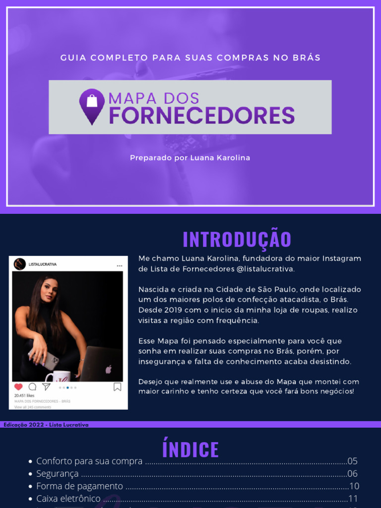 Mapa Dos Fornecedores | PDF | Hotel | São Paulo