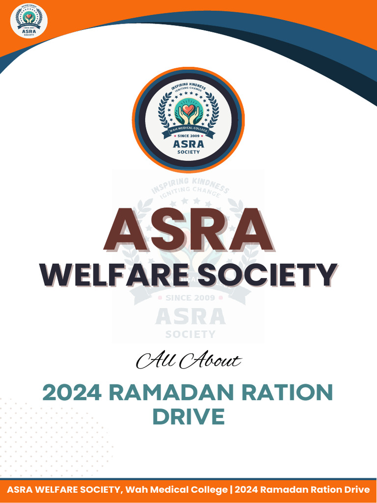 ASRA Ramadan Ration Drive 2024-2 | PDF | Welfare