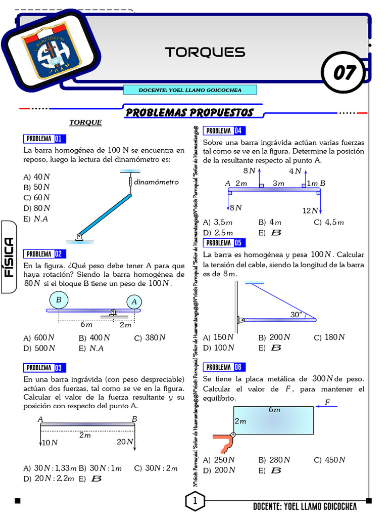 Torques | PDF | Cantidad | Metrología