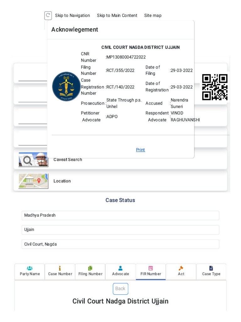 Home - Ecourt India Services | PDF | Justice | Crime & Violence