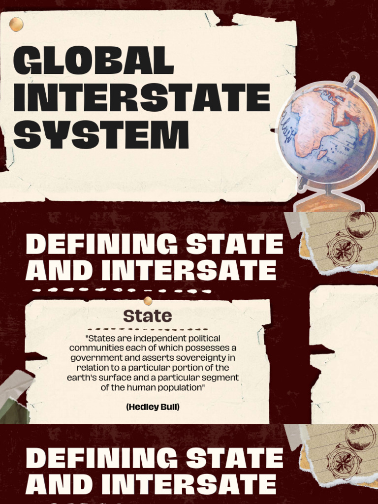Global Interstate System | PDF | World Systems Theory | Globalization