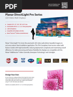 Planar Walldirector Video Controller Brochure Web | PDF | Hdmi | Video
