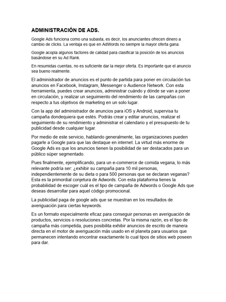 Administrados de ADS | Descargar gratis PDF | Informática | Red mundial