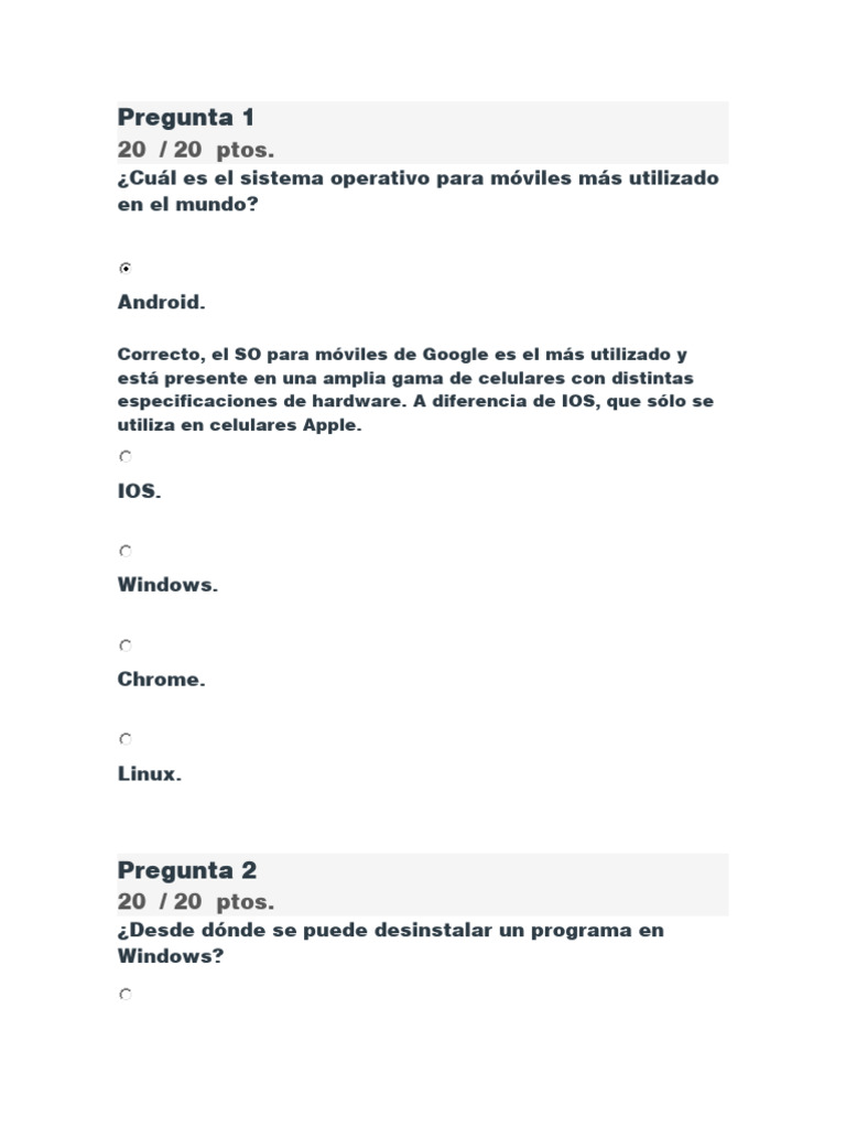 Preguntas de Evaluaciones 4 Modulos Recursos Tecnologicos | PDF | Hardware de la computadora ...