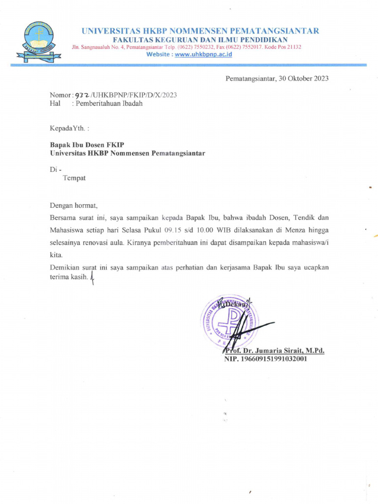 Himbauan Ibadah20231030 - 16214591 - 0045 | PDF