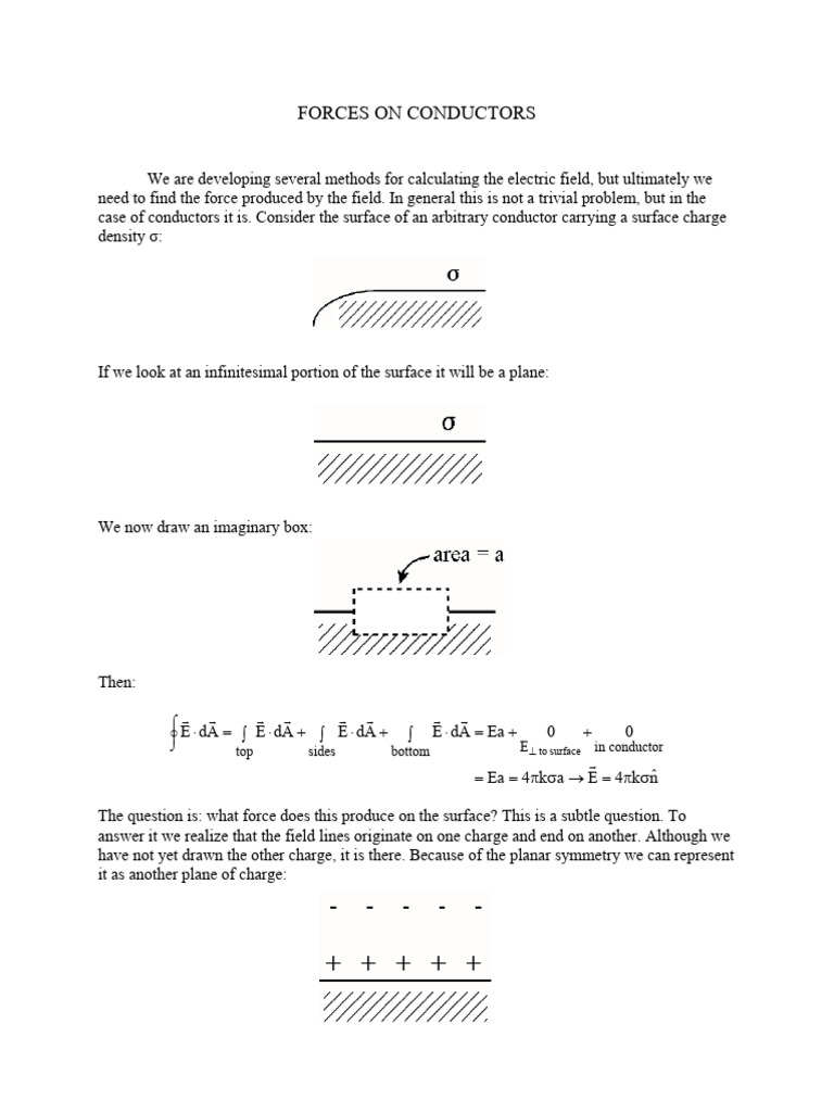 Conductors | Download Free PDF | Force | Electrical Resistivity And ...