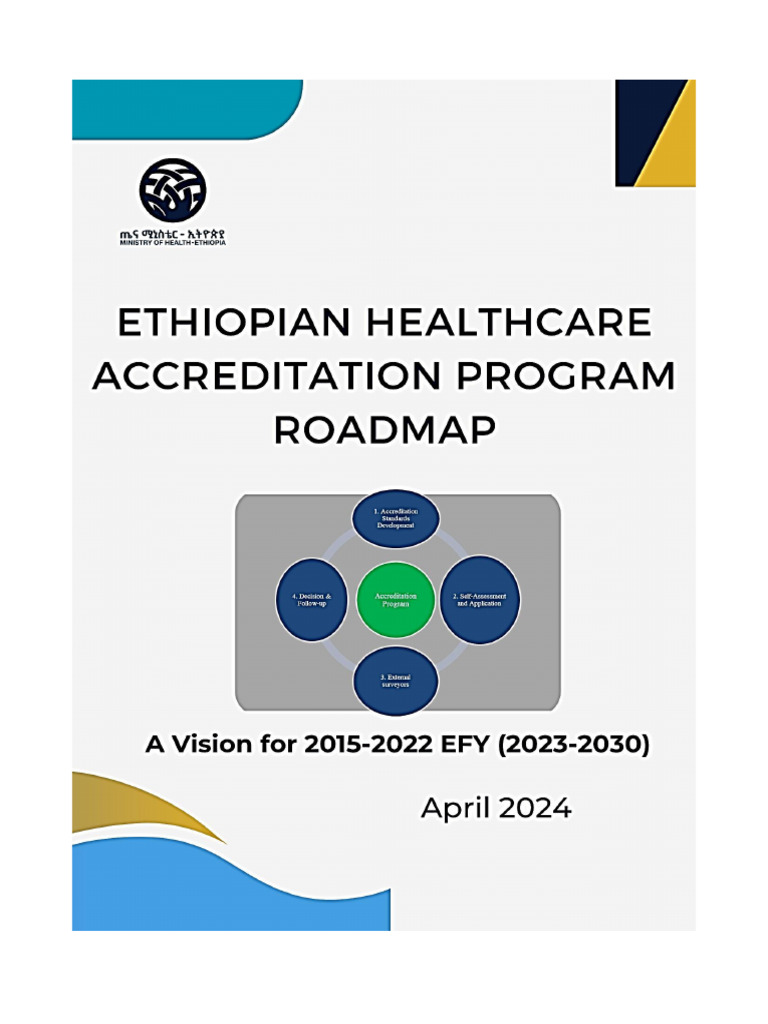 Healthcare Accreditation Roadmap April 2024. | PDF | Health Care ...