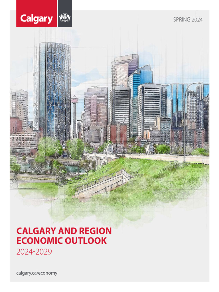 Calgary Economic Outlook 2024-2029 | PDF | Inflation | Unemployment