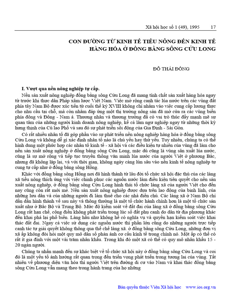 So1 1995 Dothaidong | PDF