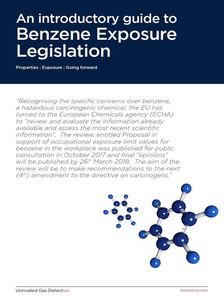 Benzene Legislation 1300 | PDF | Occupational Safety And Health | Benzene