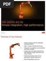 Hyundai HH7 Robot Specs & Features | PDF | Rotation | Mechanical ...