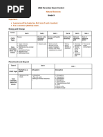 Grade 9 Ns Term 3 Scope | PDF