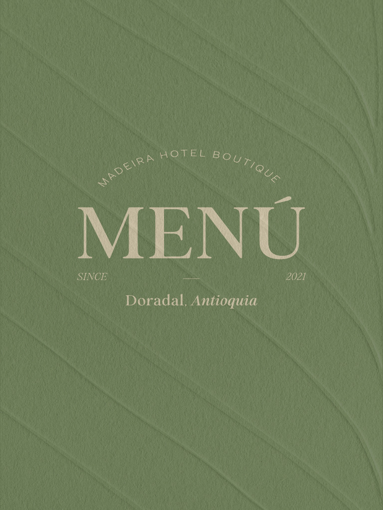 Menú Madeira Op1 - DG | PDF