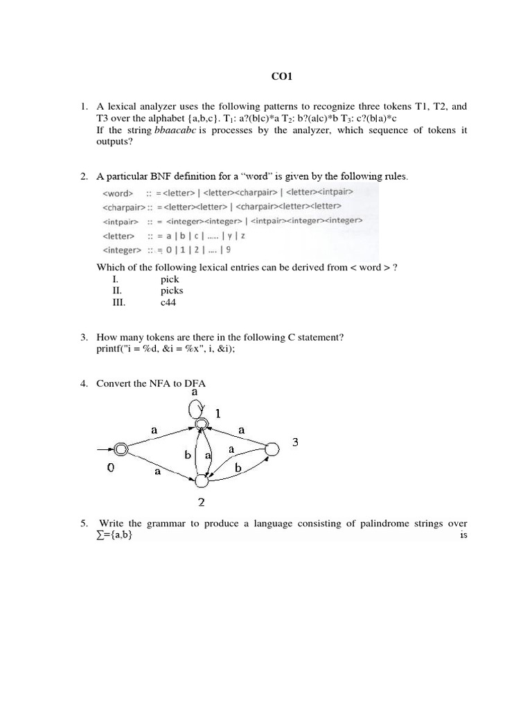 Compiler 1 And 2 Pdf Parsing Formalism Deductive 6575