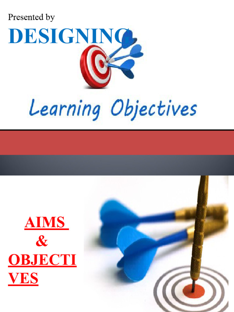 Desired Learning Objectives (BPS) | PDF | Learning | Teachers