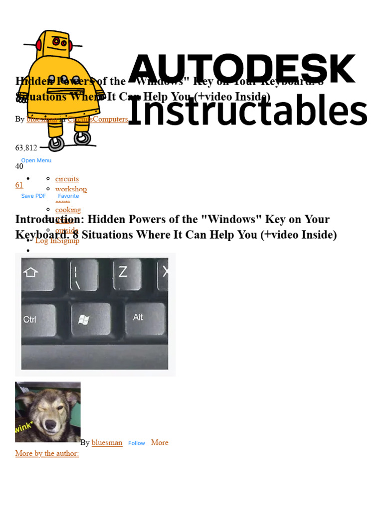 Hidden Powers of The "Windows" Key On Your Keyboa | PDF | Computing