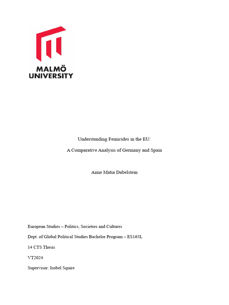 FULLTEXT02 | PDF | Intersectionality | Postcolonialism