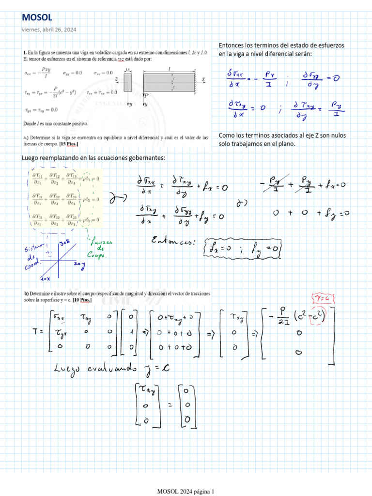 Mosol Primer Parcial | PDF