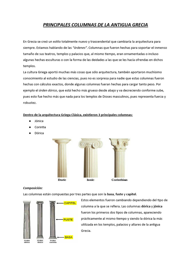COLUMNAS | PDF | Columna | Fundación (Ingeniería)
