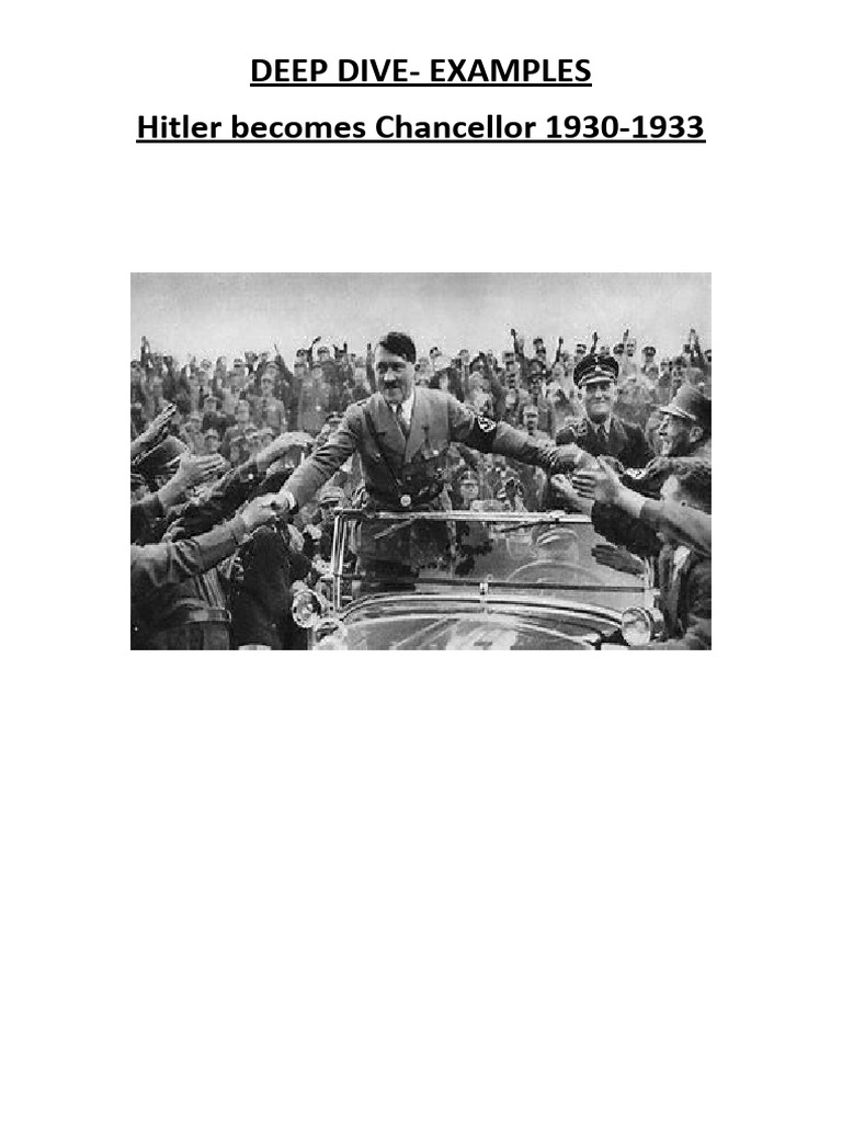 Hitler's Rise: Germany 1930-1933 | PDF | Weimar Republic | Adolf Hitler