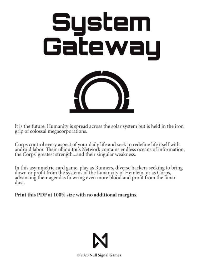 LETTER SystemGatewayEnglish-Letter Printable Sheets 1x | PDF