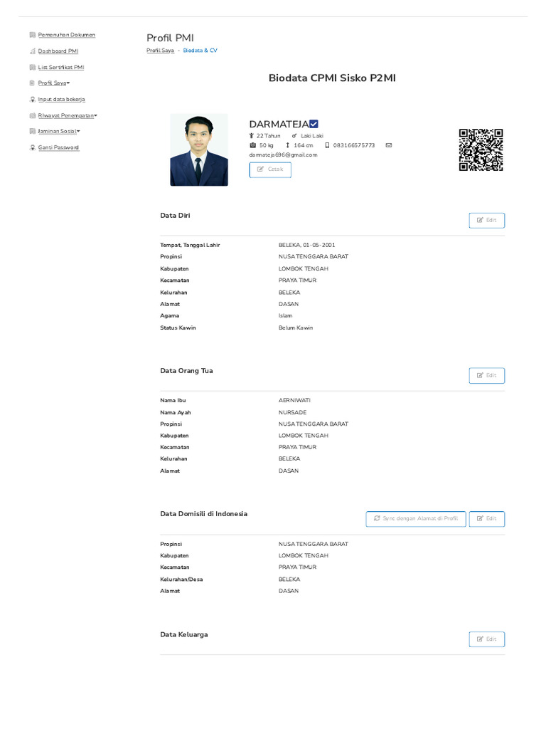 Siskop2mi - Profil - Pmi - Profil Pmi | PDF