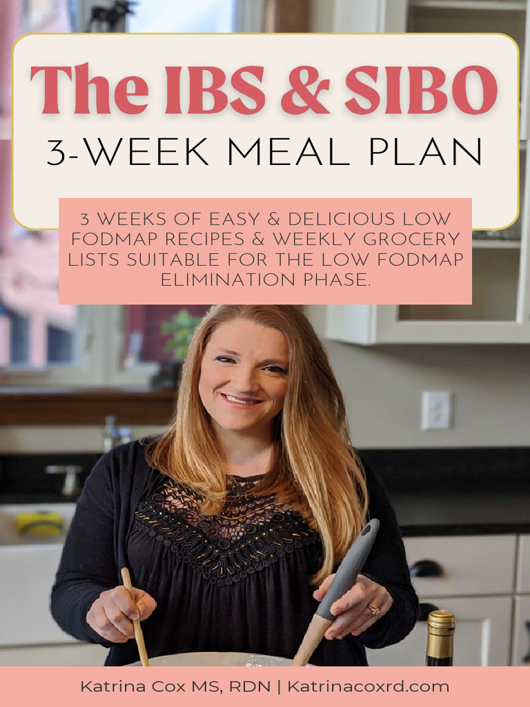 IBS & SIBO 3-Week Meal Plans 3 | PDF | Pancake | Lunch