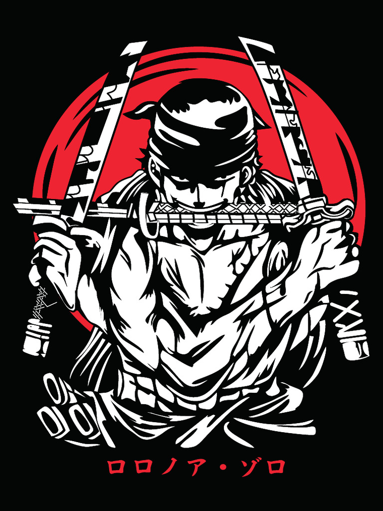 Diseño One Piece Zoro | PDF