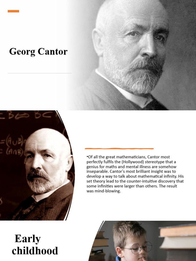 George Cantor Biography | PDF | Mathematics
