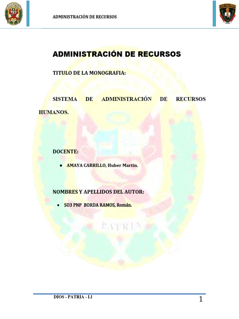 Admin I Ssssss | PDF | Gestión de recursos humanos | Economias