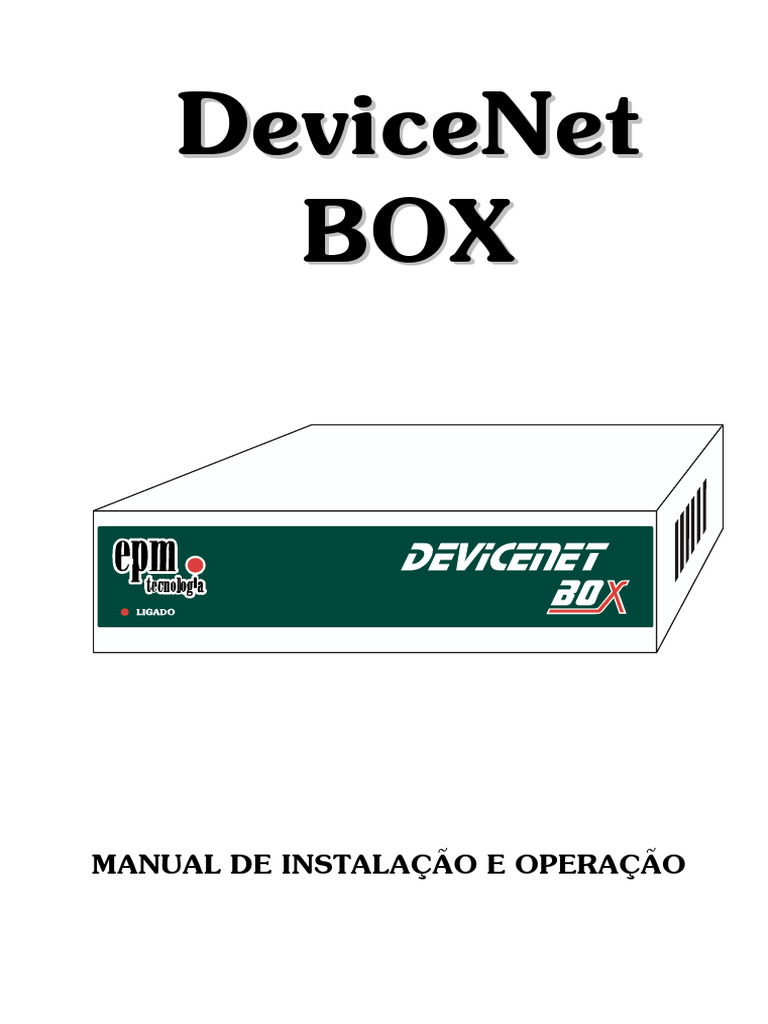 Manual Do Devicenet-Box Fluxo SP-2400 e SP-2600 Placa Antiga | PDF ...