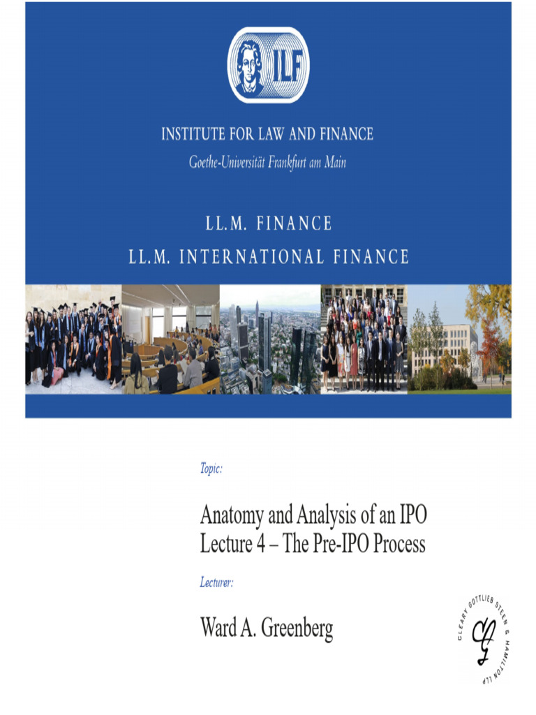 Presentation - Lecture 4 (Part I) - ILF - Anatomy and Analysis of An ...