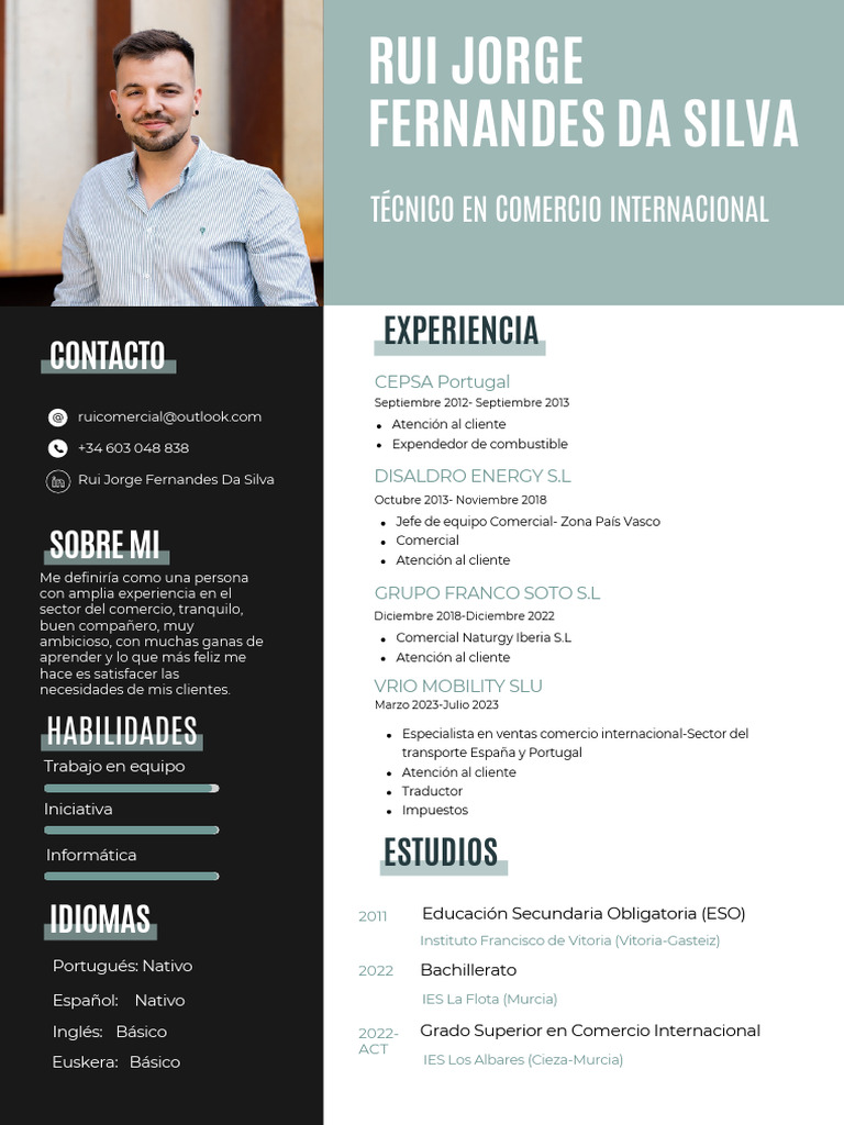 Rui Silva CV | PDF