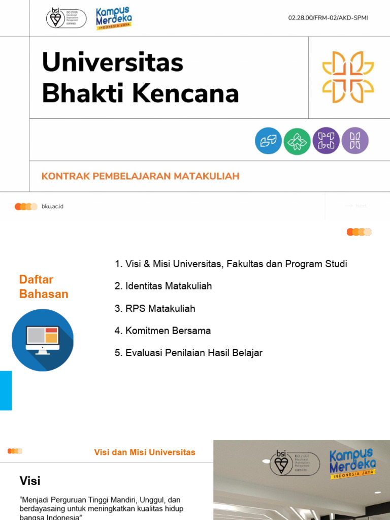 12 - Vina Vitniawati, S - Kep - , M - Kep - Akd - Format Kontrak Belajar UBK MK Dokumentasi ...