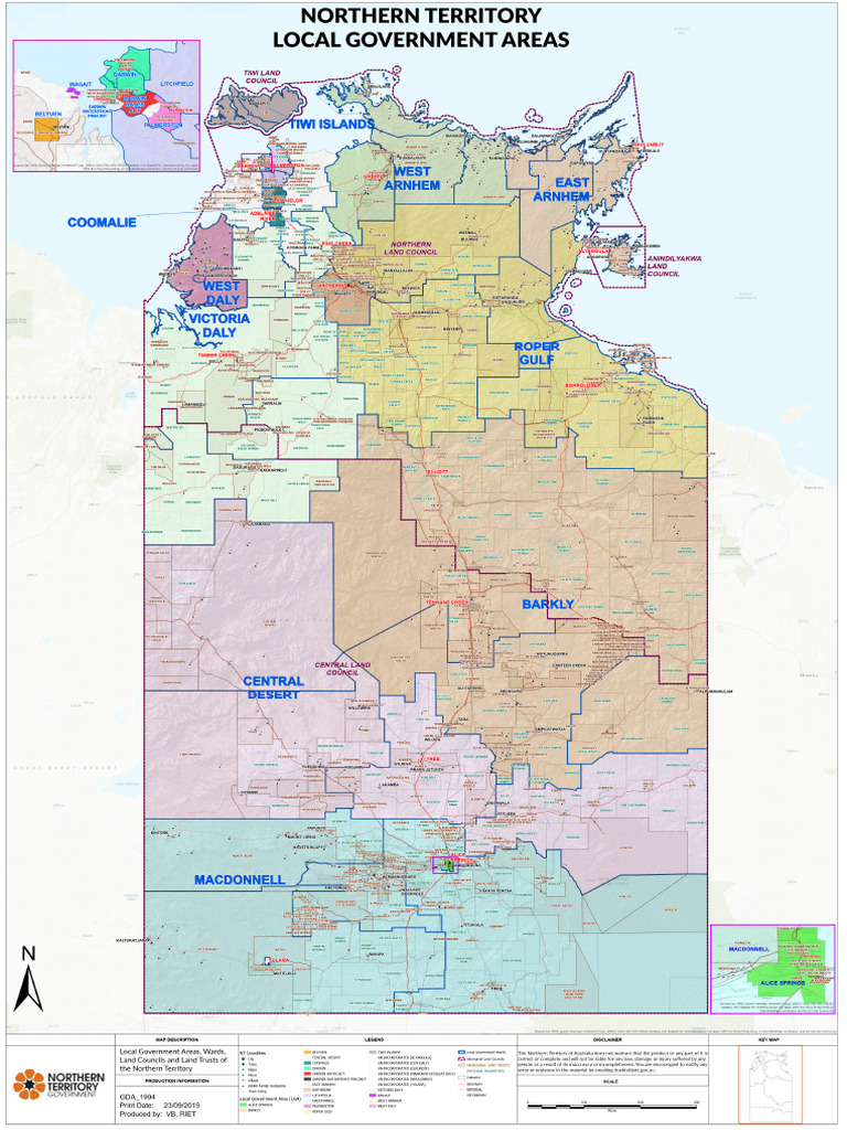 Northern Territory AUS Local Government Areas | PDF
