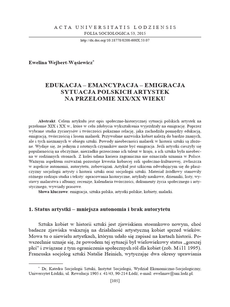 105 126 Wasiewicz | PDF