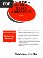English SBA Group Report on Pollution | PDF