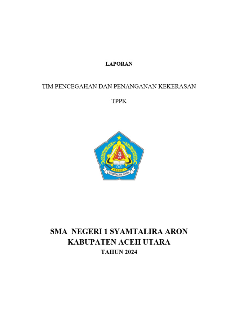 LAPORAN TPPK SMA Negeri 1 Syamtalira Aron | PDF