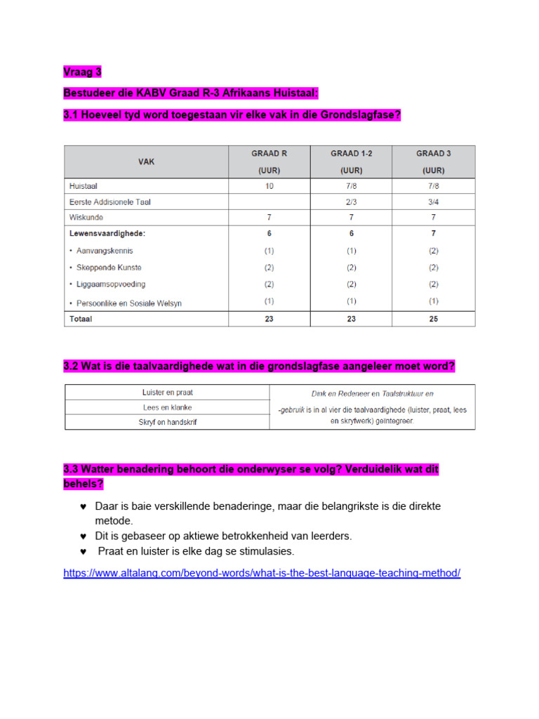 Vraag 3 Complete | PDF