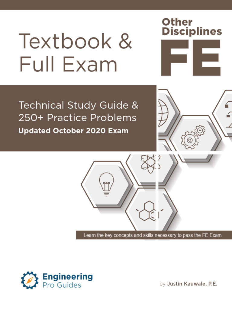 Fe Exam Practice | PDF | Stress (Mechanics) | Equations