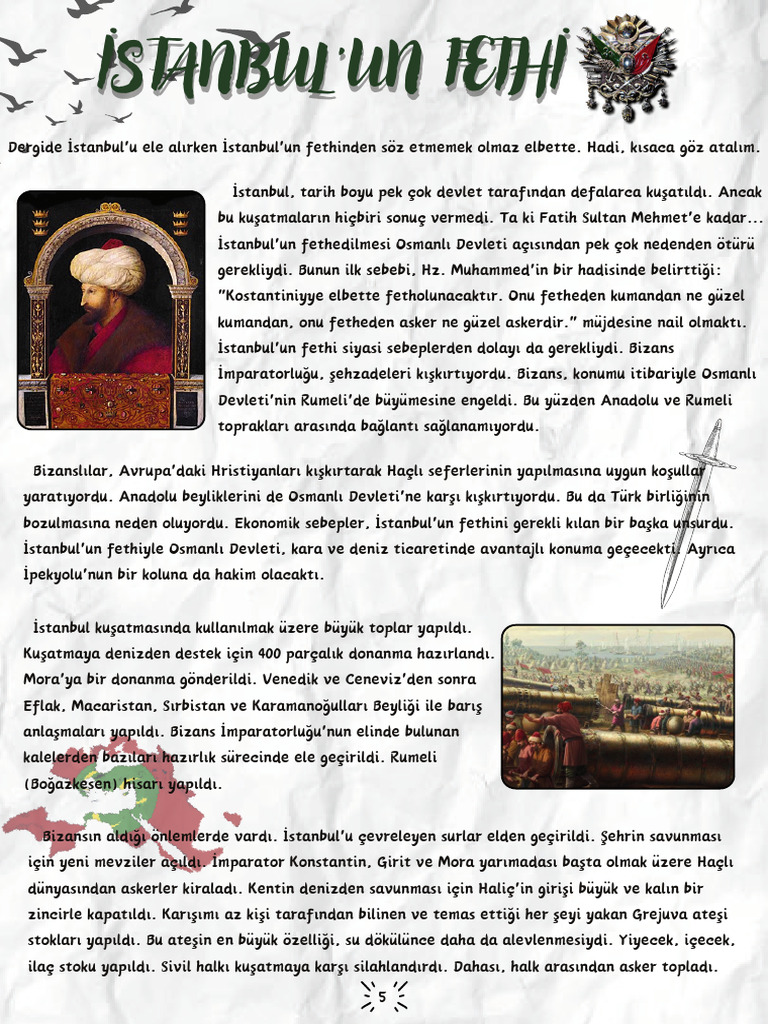 4 İstanbulun Fethi̇ 1 | PDF