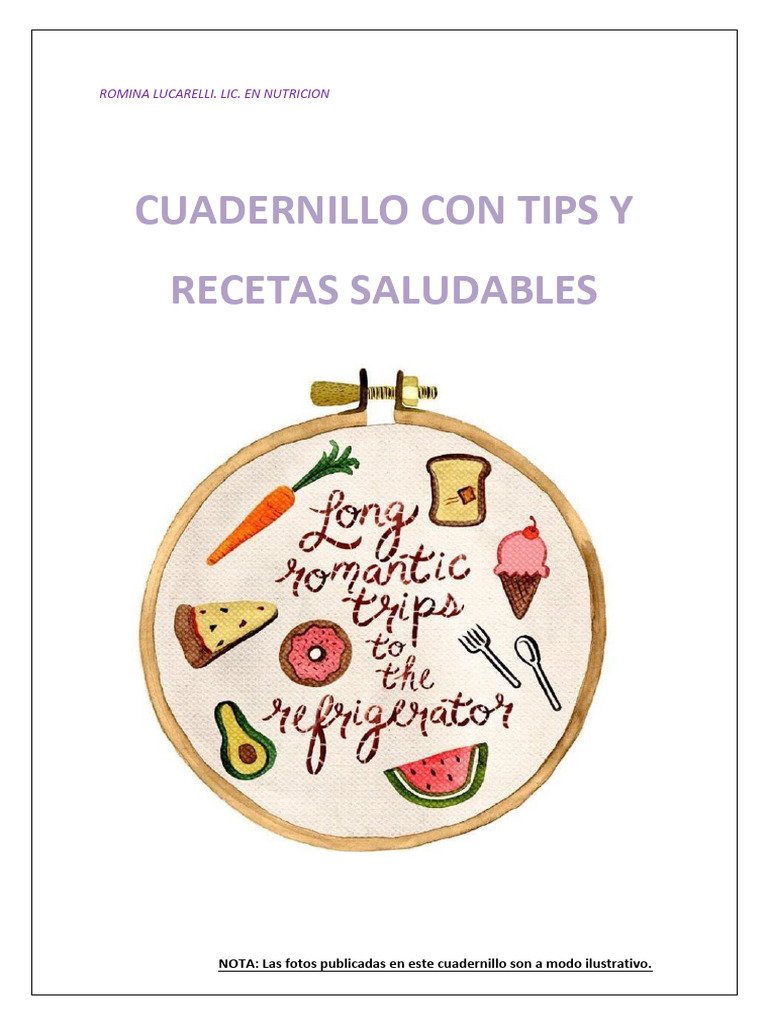 Cuadernillo Saludable | PDF | ensalada | Panes