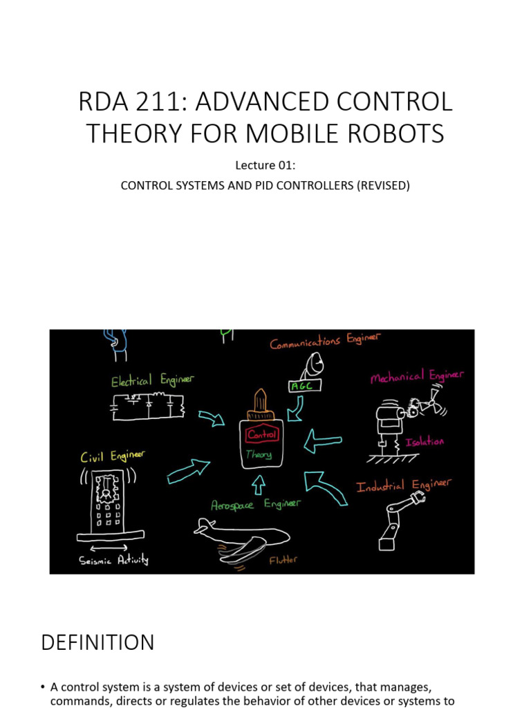 Lecture One - Control Systems and PID | PDF | Feedback | Control Theory